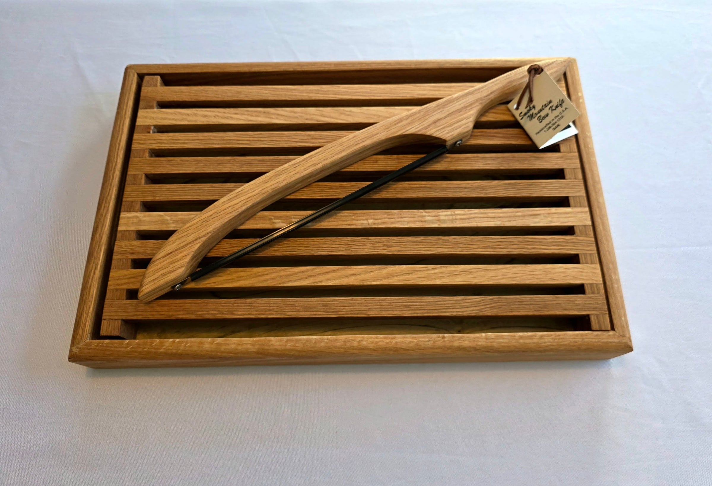 White Oak Crumb Tray ( crumb catching) cutting board | Smoky Mountain ...