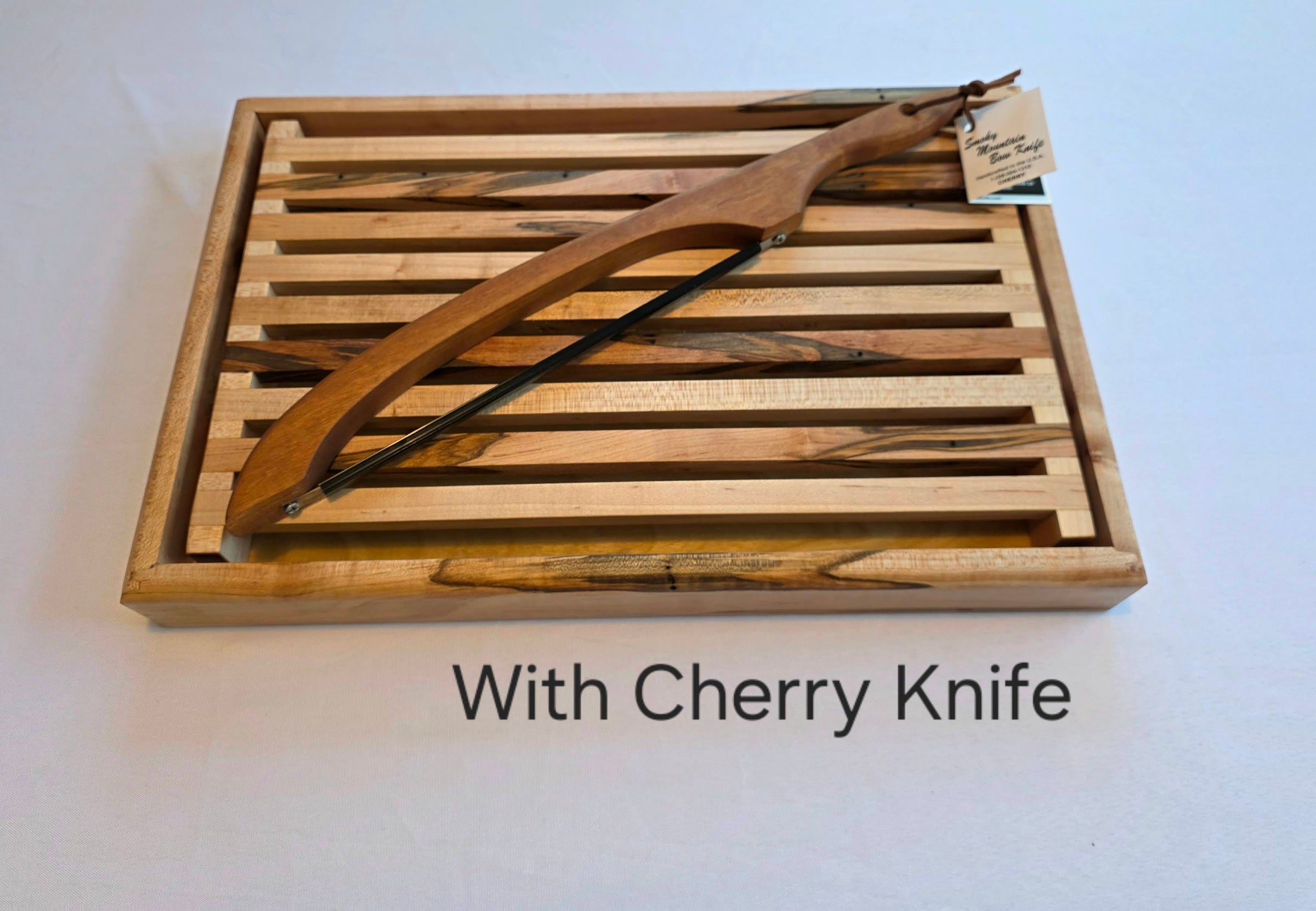 Crumb catching Crumb tray or bread cutting board | Smoky Mountain Bow Knife