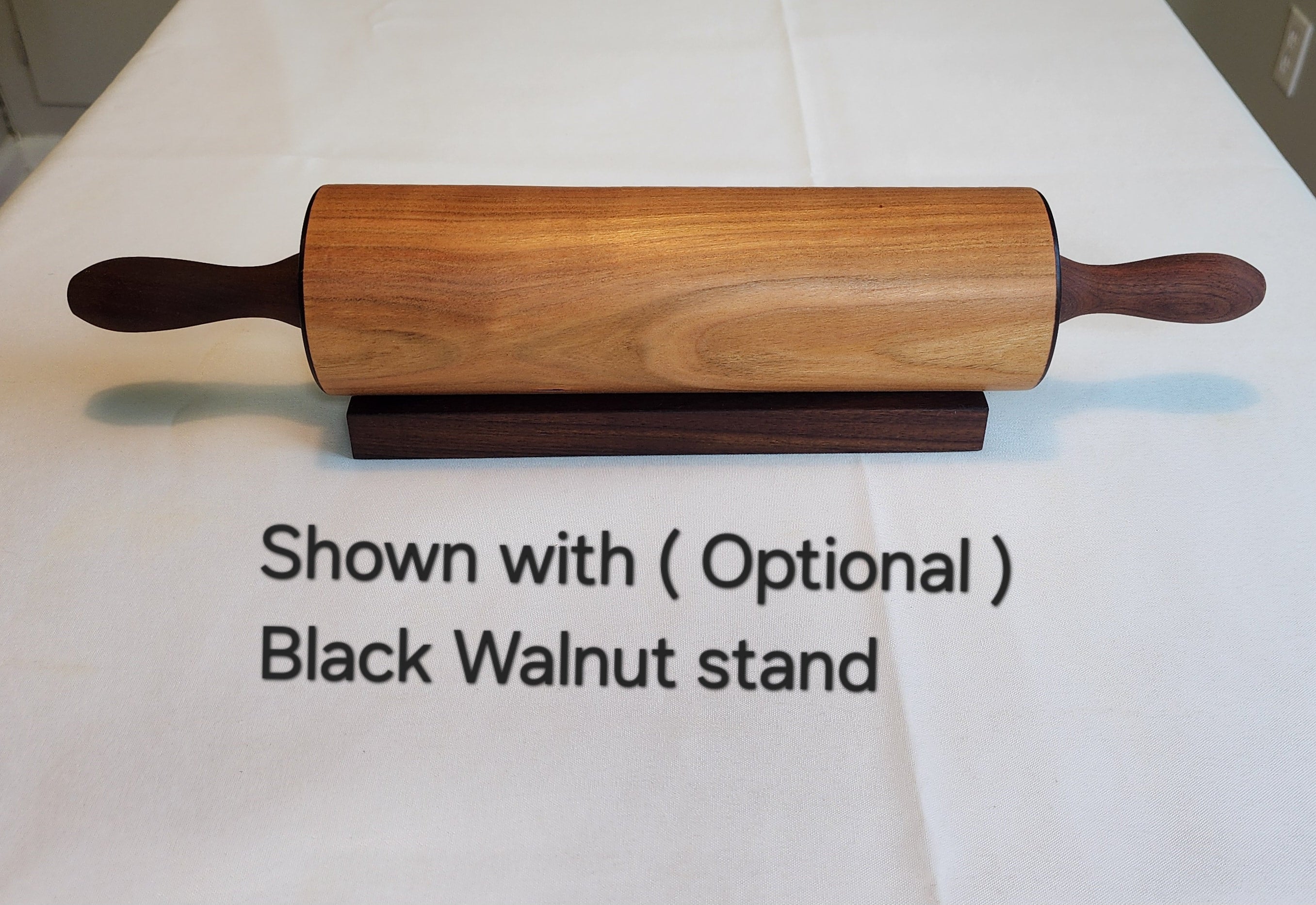 Traditional Style Cherry Rolling Pin Bakers Rolling Pin In Solid