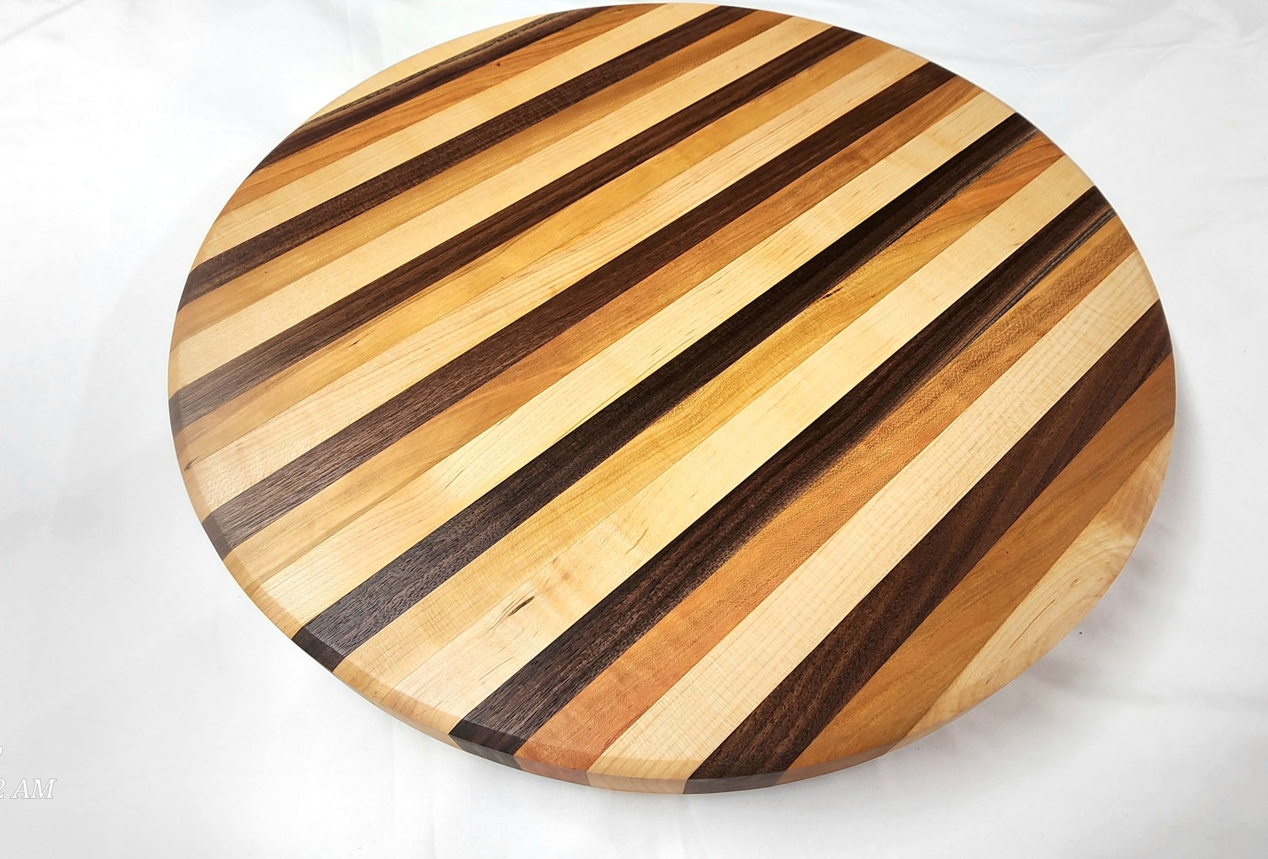 Multi Wood Lazy Susan 20 inch | Smoky Mountain Bow Knife