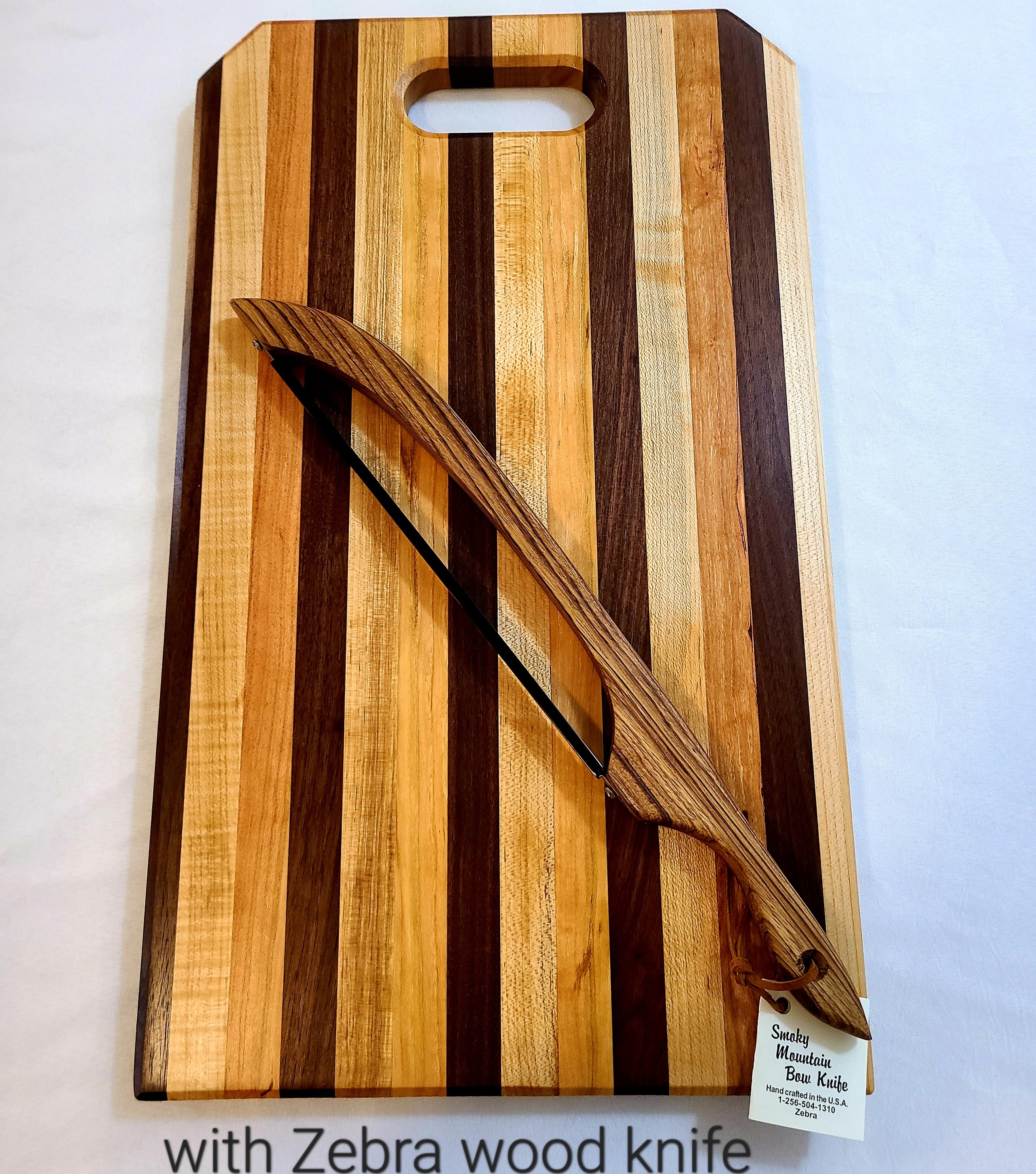 Large Double Sided Cutting Board/ Cutting Board Bow Knife Combo/ Large ...