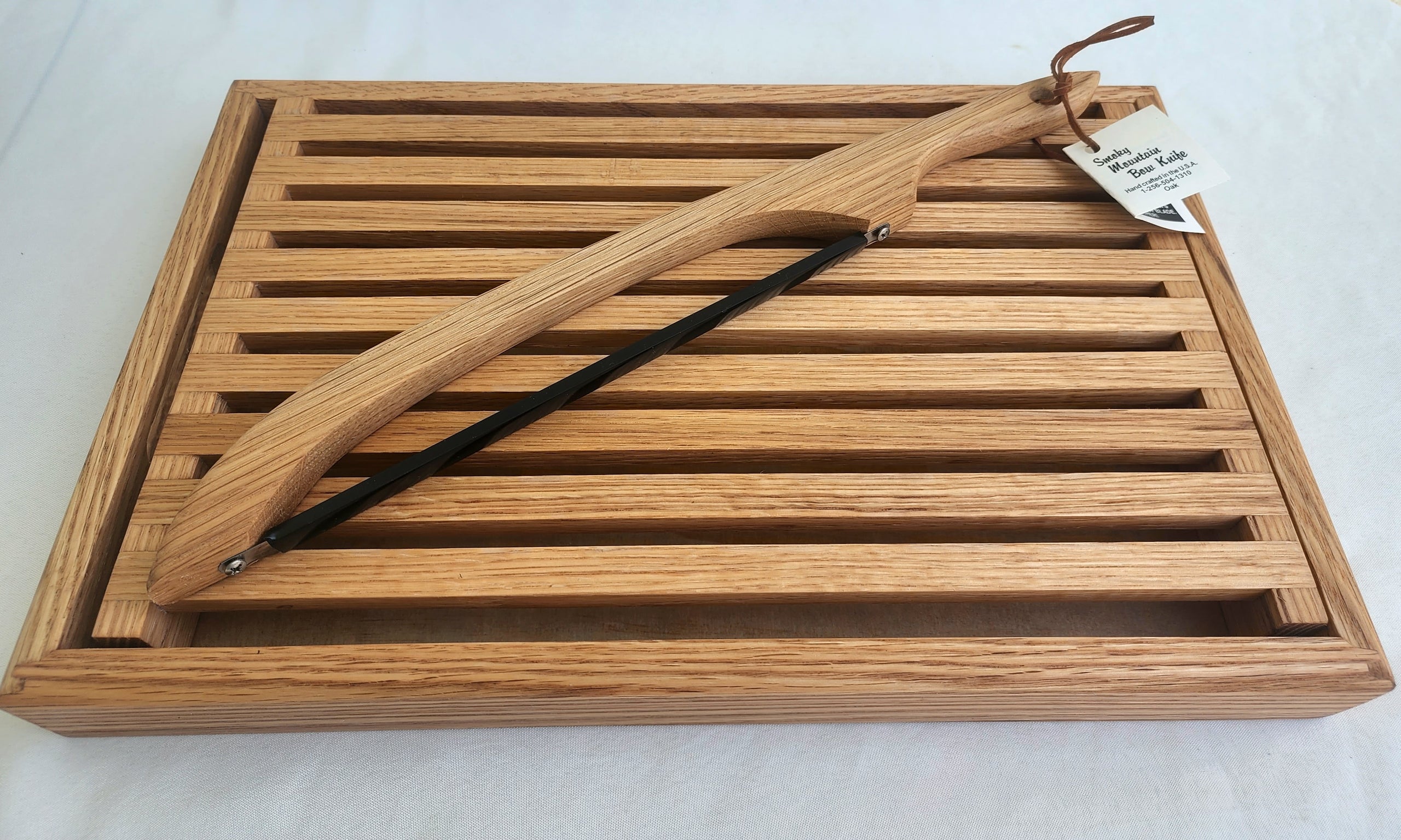 White Oak Crumb Tray ( crumb catching) cutting board | Smoky Mountain ...