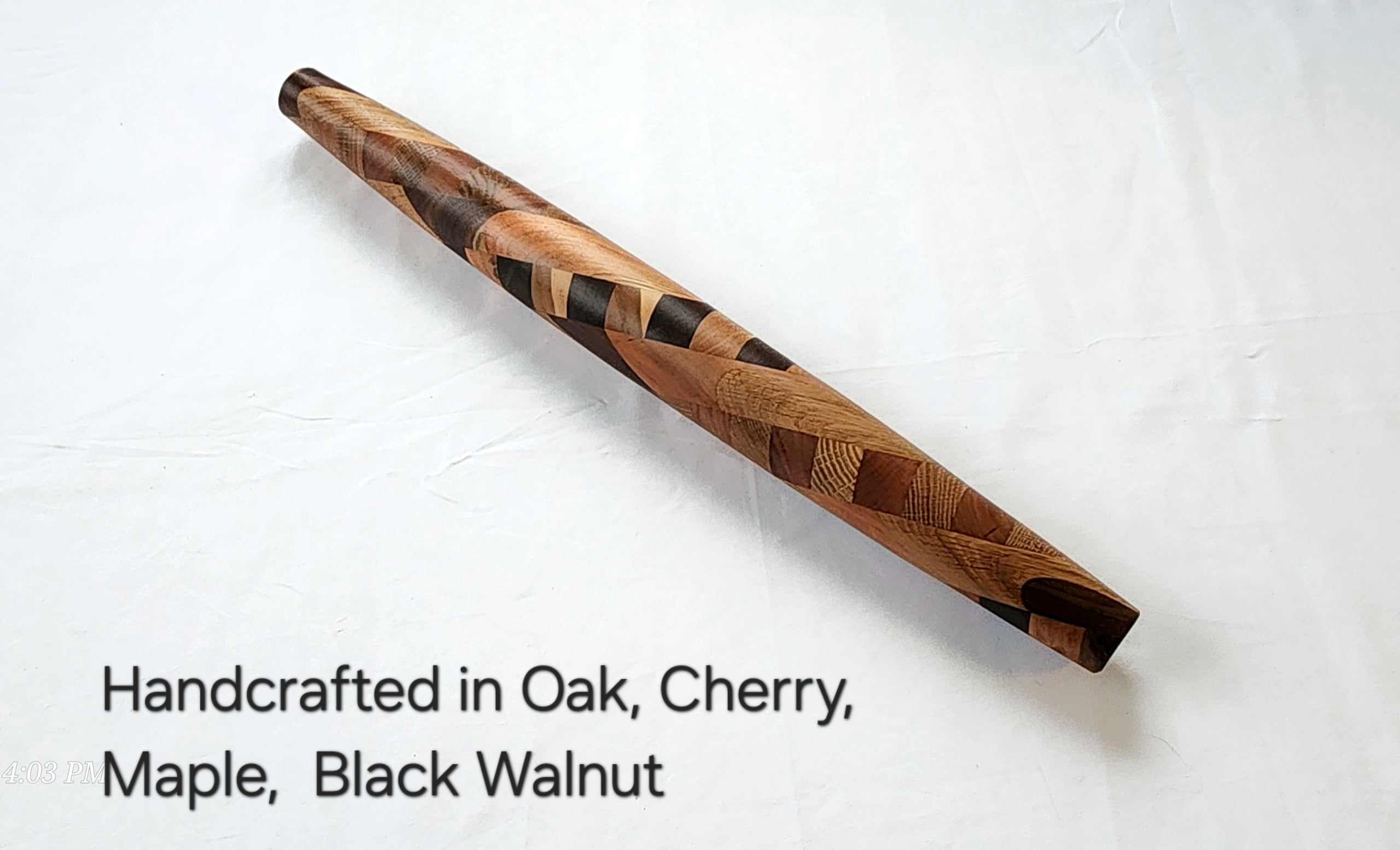 Handmade Artisan Rolling Pin | Wood Rolling Pins | Made in Maple ...